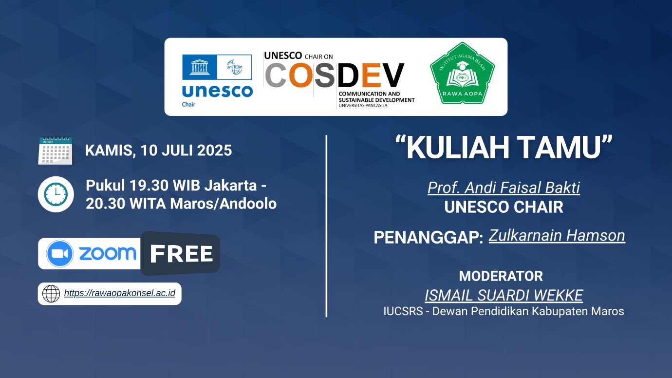 Institut Agama Islam Rawa Aopa Konawe Selatan – Al Asri Publisher